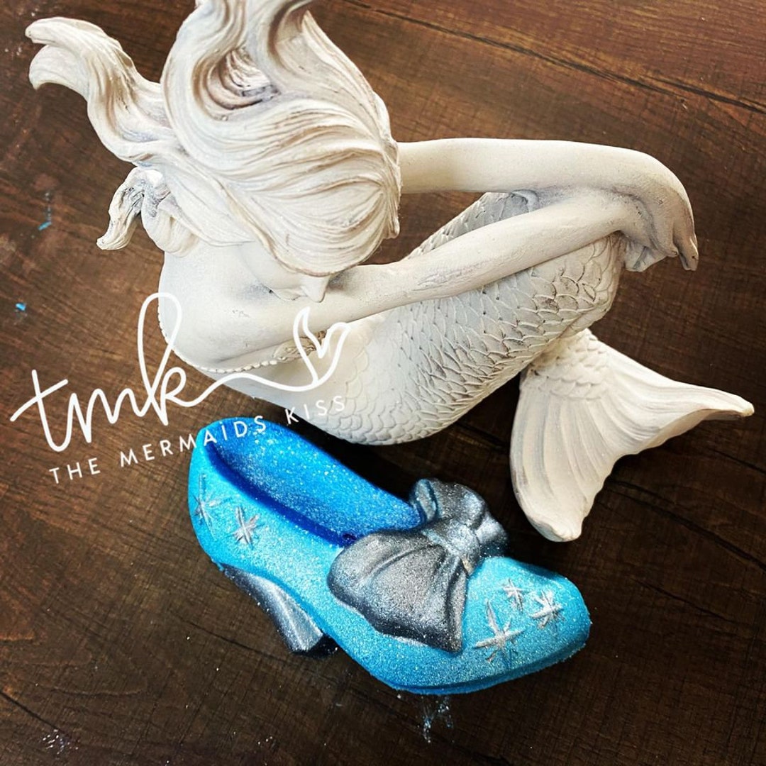 Slipper Plastic Mold or Silicone Mold, Bath Bomb Mold, Soap Mold, Ruby ...