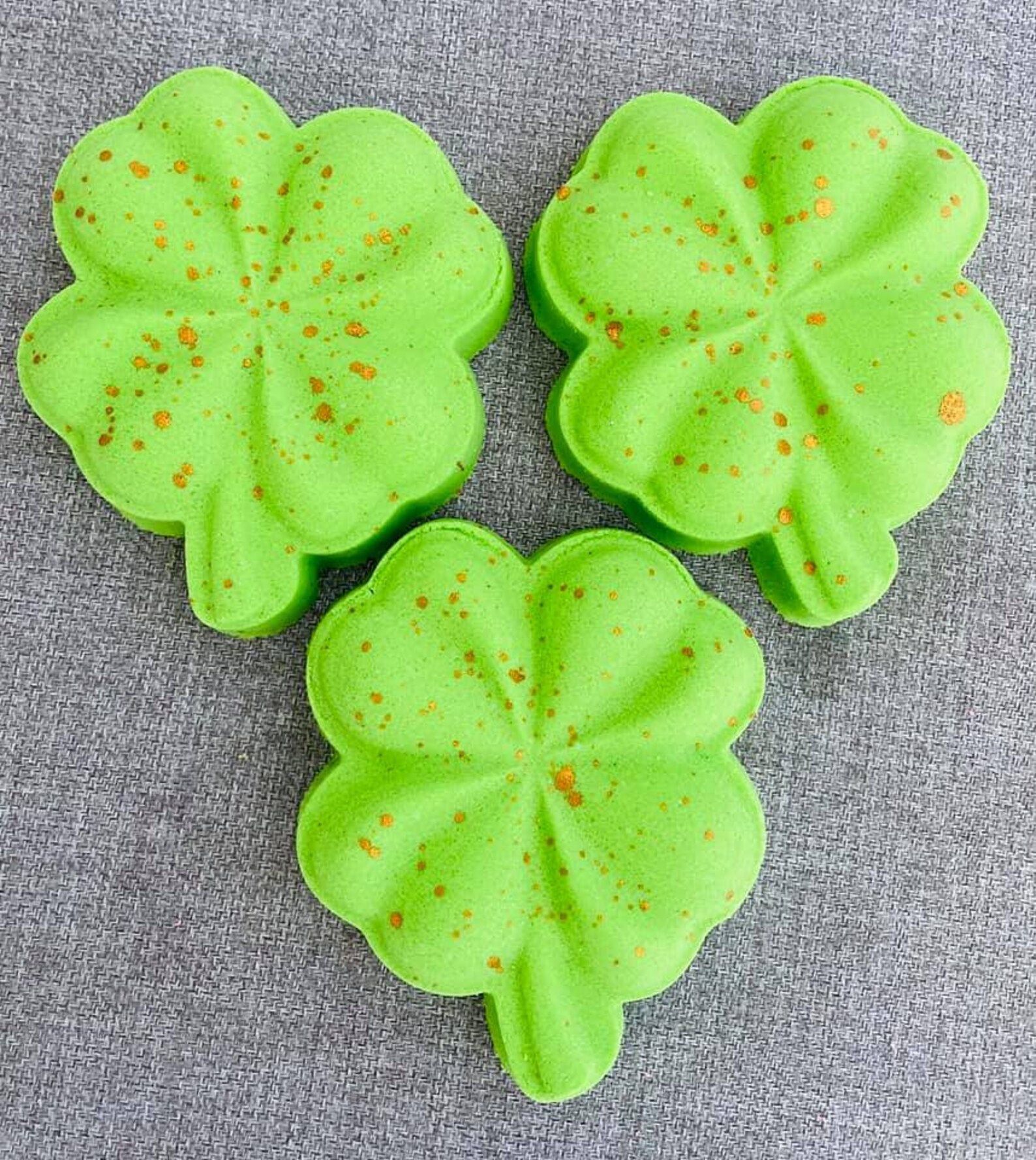 Four Leaf Clover Plastic Mold or Silicone Mold, Bath Bomb Mold, Soap ...