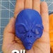 Detailed Alien Head Plastic Mold or Silicone Mold, Bath Bomb Mold, Soap ...