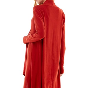 Women's Long Waterfall Cardigan / Lightweight / Butter - Etsy