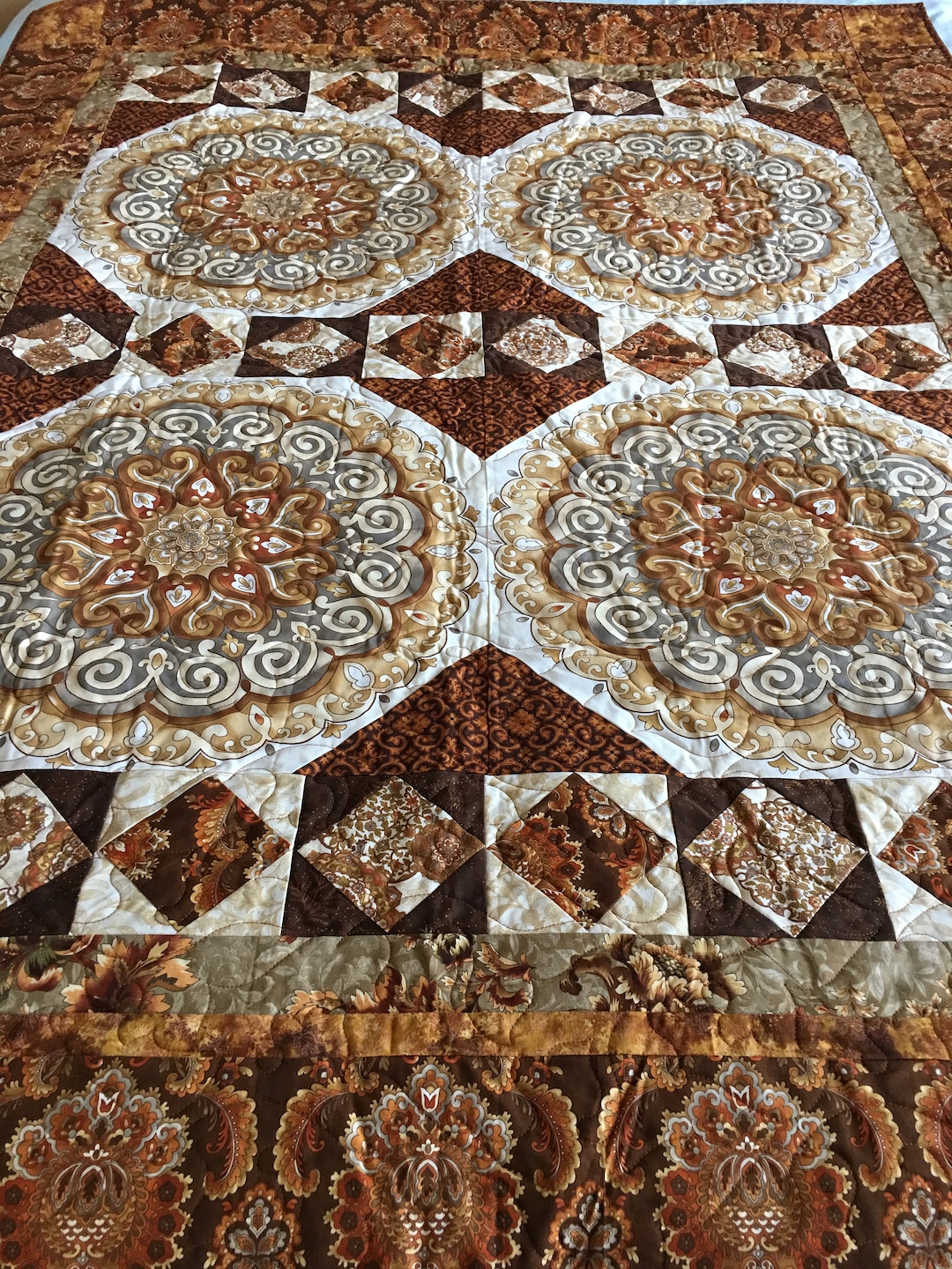 Italian Mandala Quilt - Etsy