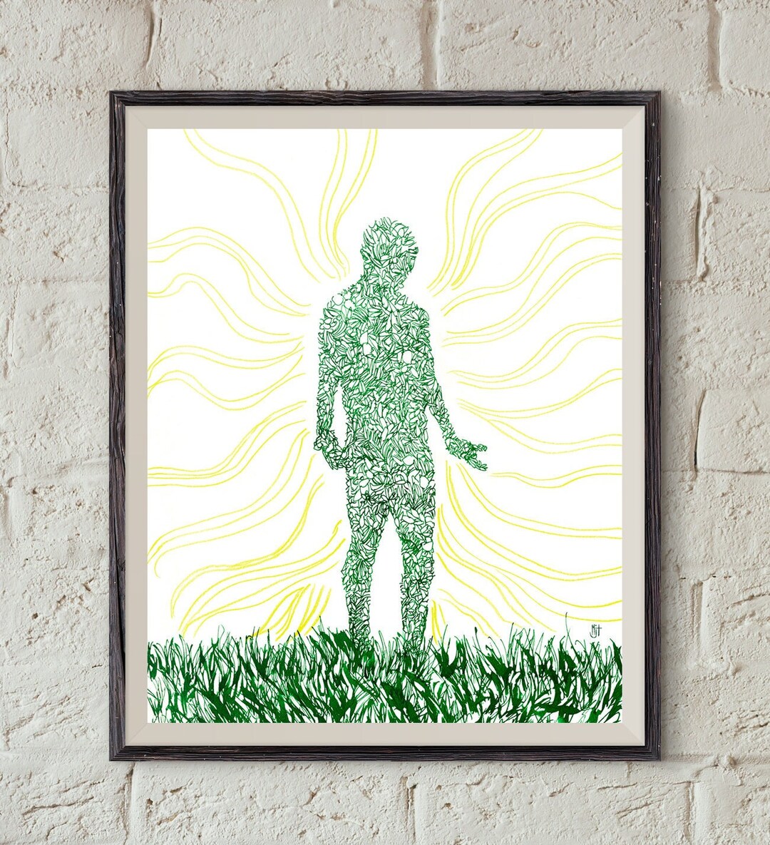 Energy in Nature Giclee Art Print - Home Decor, Gift for Him, Gift for ...