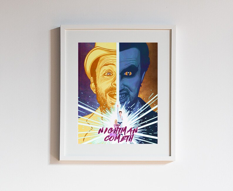 THE NIGHTMAN COMETH Giclee Art Print It's Always Sunny | Etsy