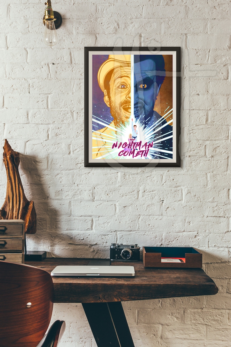 THE NIGHTMAN COMETH Giclee Art Print It's Always Sunny - Etsy