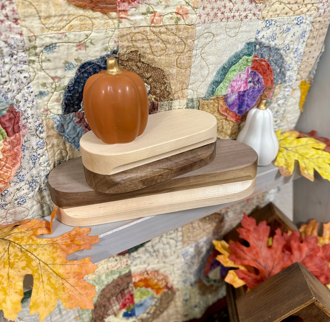 Handcrafted Maple and Walnut Quilt Clapper, Quilting Tool (6, 9, 12 ...
