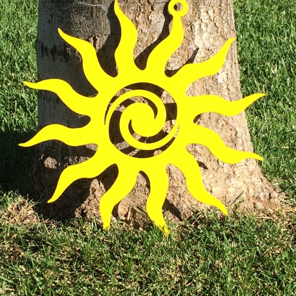 Large Metal Sun Wall Art - Etsy