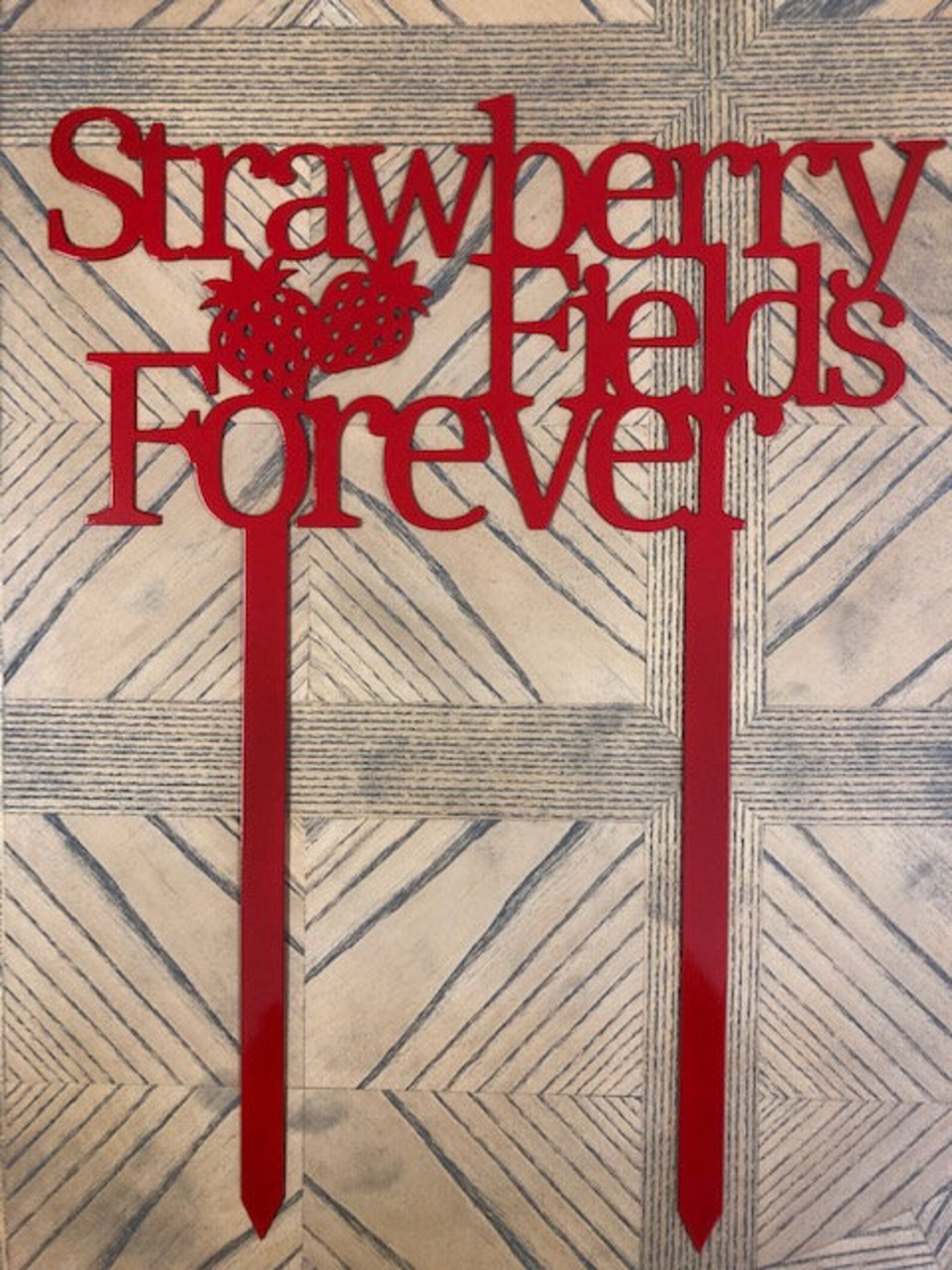 Custom Garden Sign Plasma Cut Steel Sign 15 Wide by - Etsy