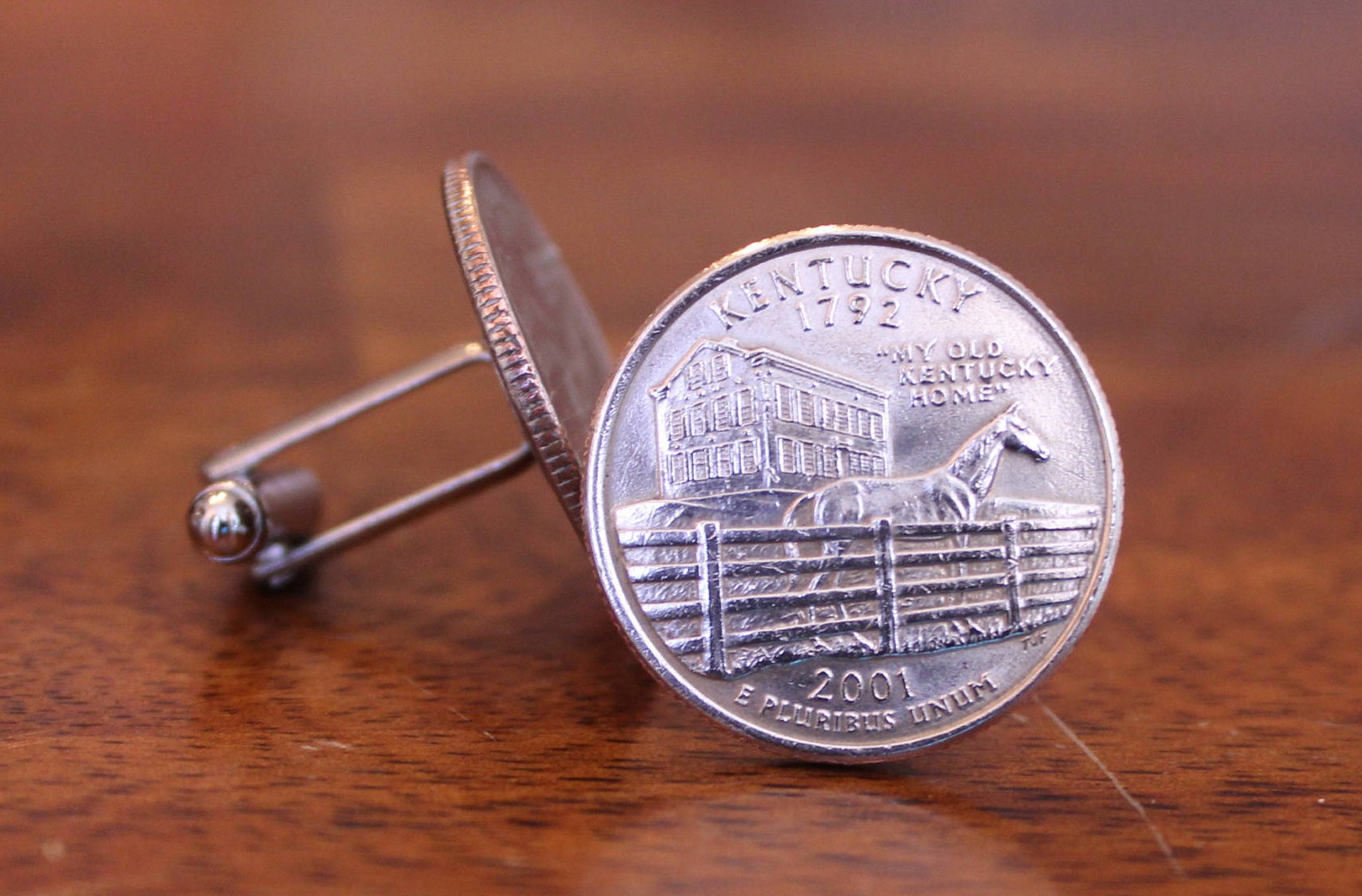 Kentucky Cuff Links State Quarter Cufflinks - Etsy
