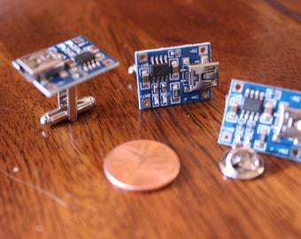 Circuit Board Lapel Pin Computer Nerd Tie Tack Novelty - Etsy