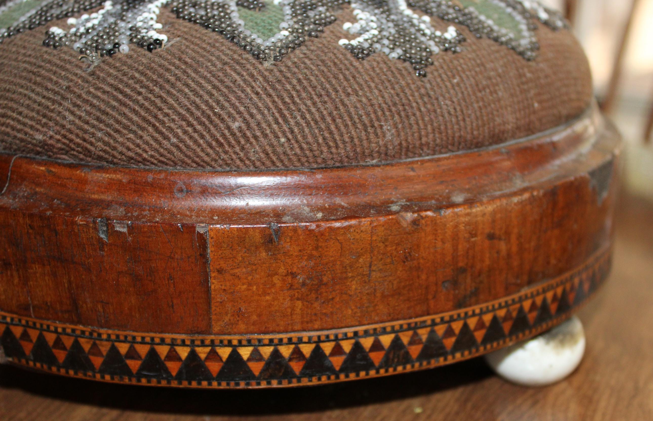 Antique Gout Stool - Etsy