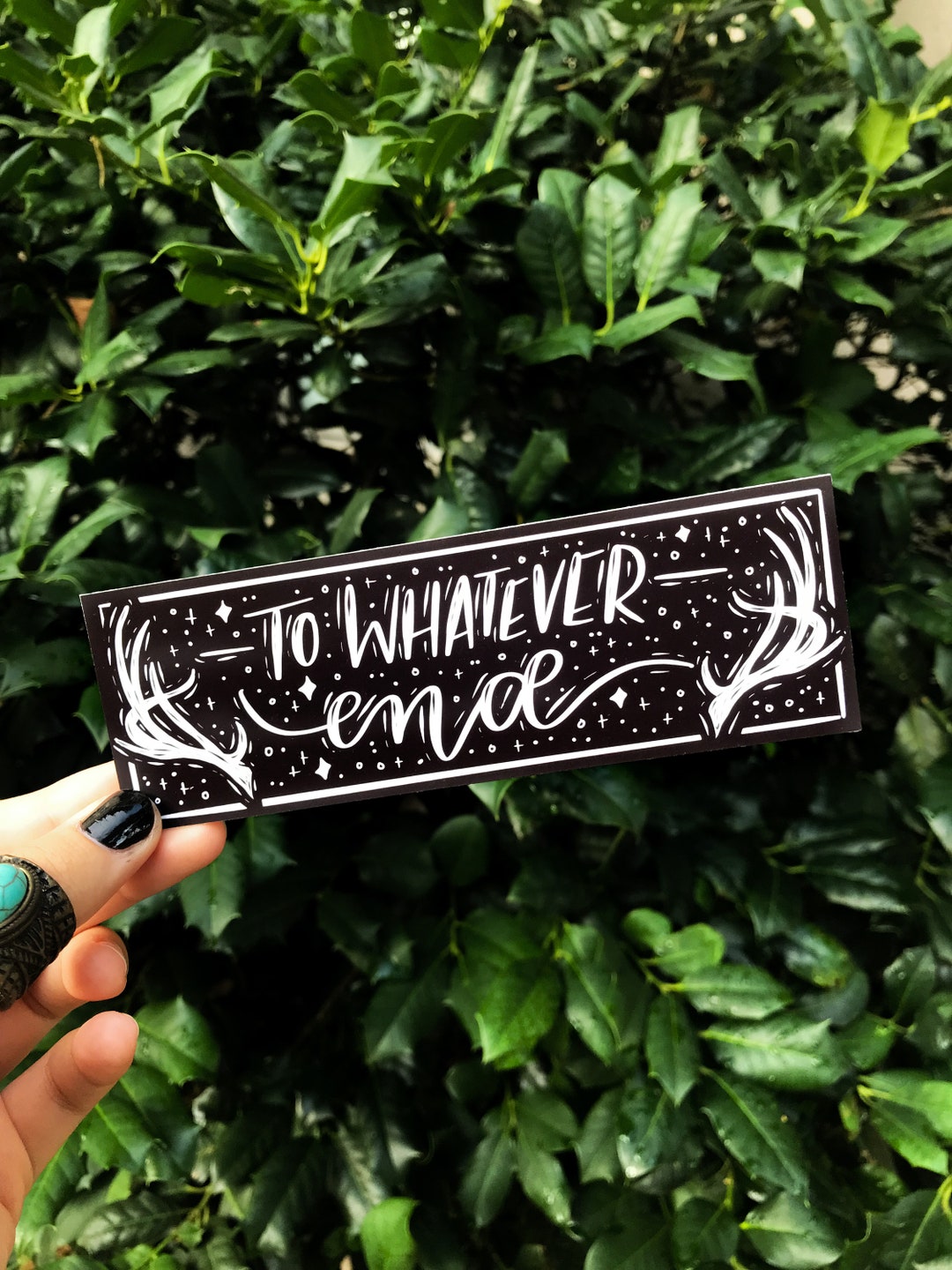 To Whatever End Bookmark - Throne of Glass Inspired, Bookmarks, Bookish ...