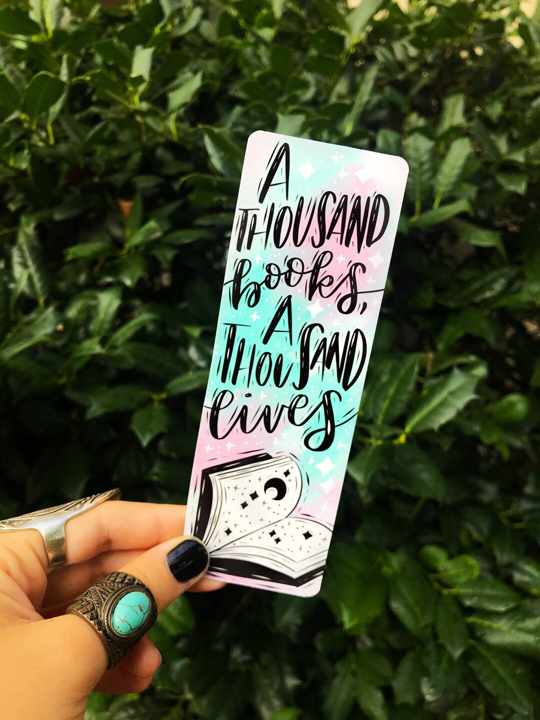 Bookish Bookmark, A Thousand Books - Bookmarks, Bookish Bookmark, Book ...