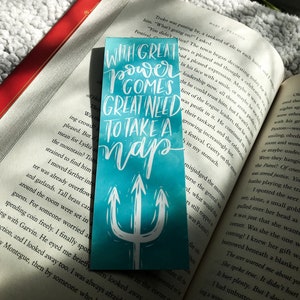 Percy Jackson Inspired Bookmark - PJO, Percy Jackson and the Olympians ...