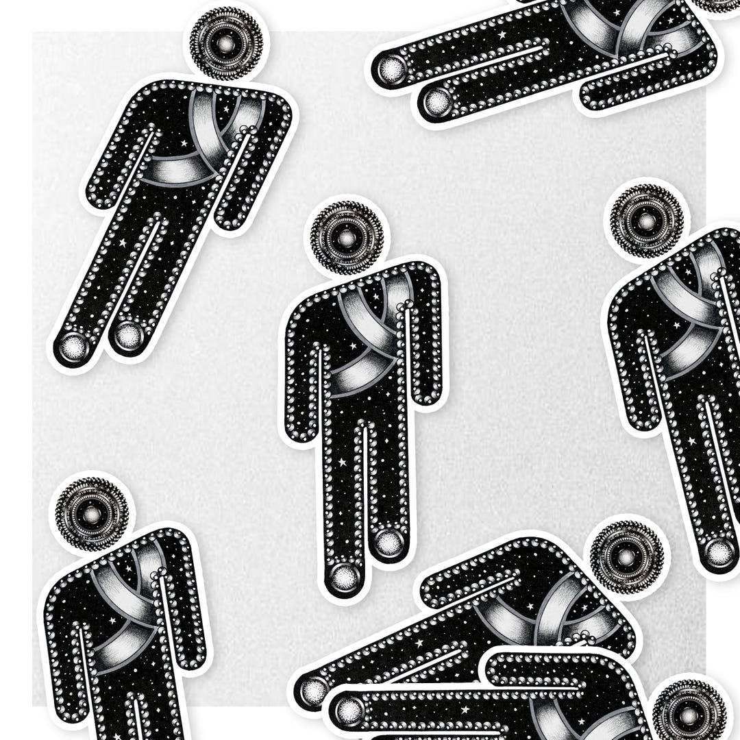 BLOHSH Sticker - Etsy