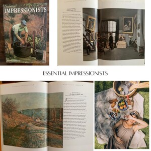Essential Impressionists Art Book: First Edition, Full Color - Etsy