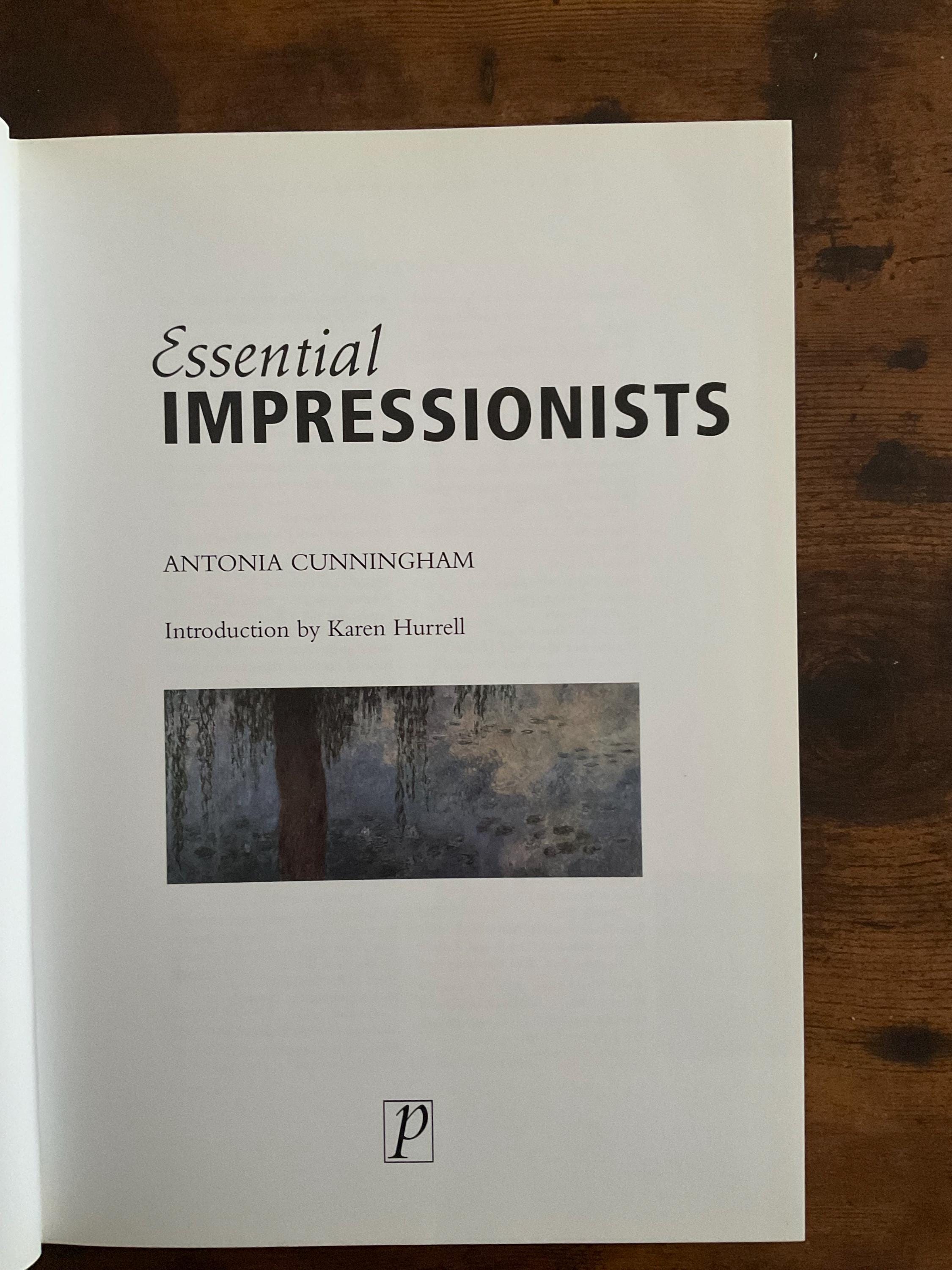 Essential Impressionists Art Book: First Edition, Full Color - Etsy