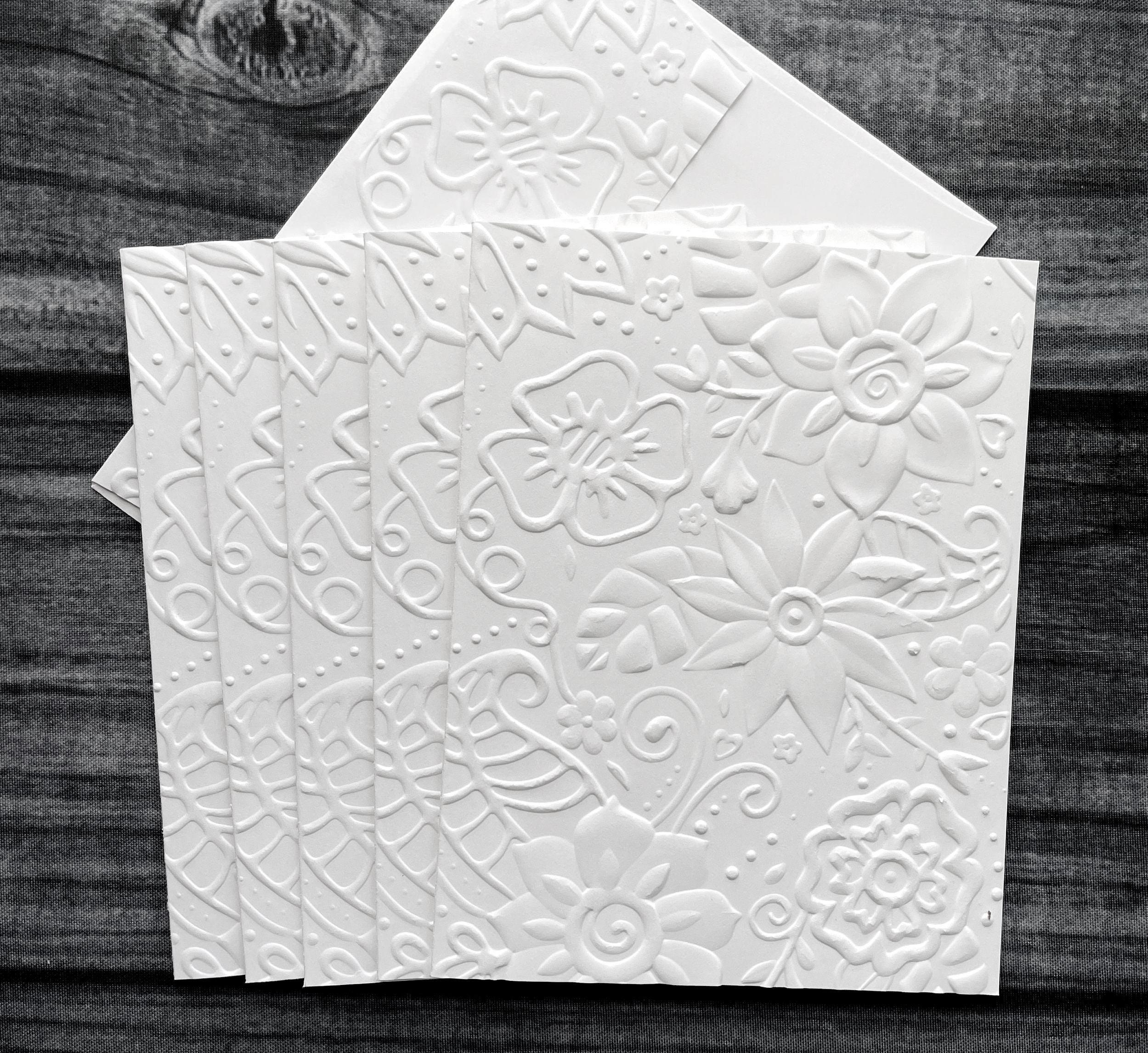 3D Bohemian Botanicals, Card Sets, 3D Floral Cards, Embossed Botanical ...