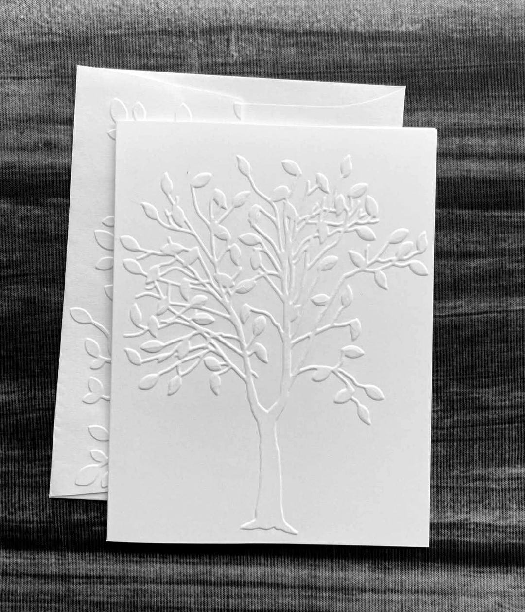 Tree Cards, Leafing Tree, Greeting Cards, Blank Note Cards, Stationery ...