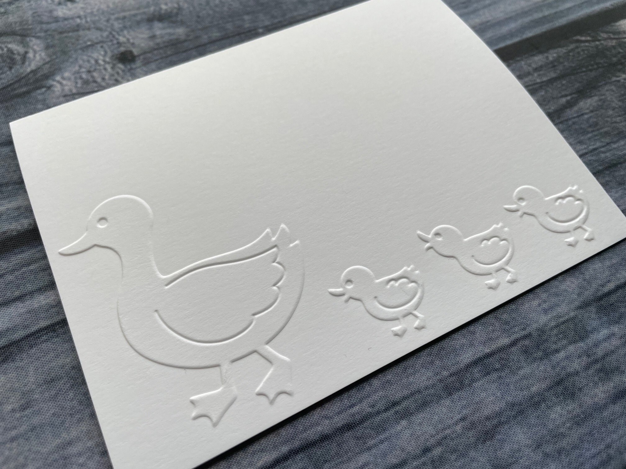 Duck Card Sets, Duck & Ducklings, Blank Note Cards, Stationery Set ...