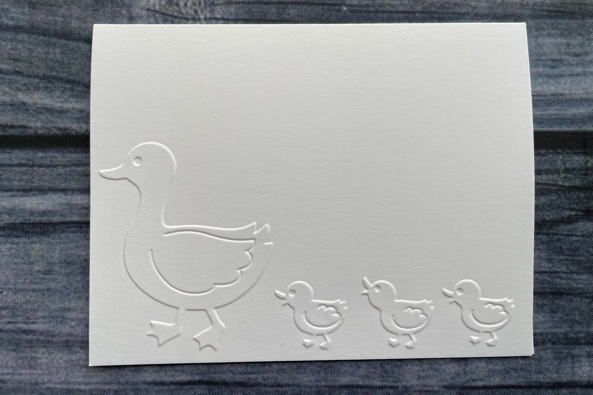 Duck Card Sets, Duck & Ducklings, Blank Note Cards, Stationery Set ...