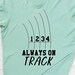Track and Field SVG | Always on Track | Runner SVG | Coach SVG | Track ...
