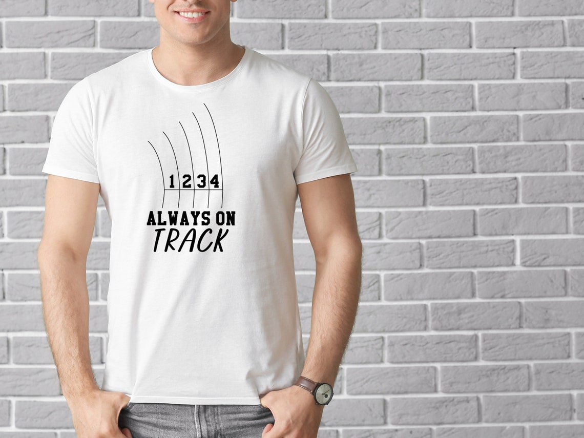 Track and Field SVG Always on Track Runner SVG Coach SVG Track Svg ...