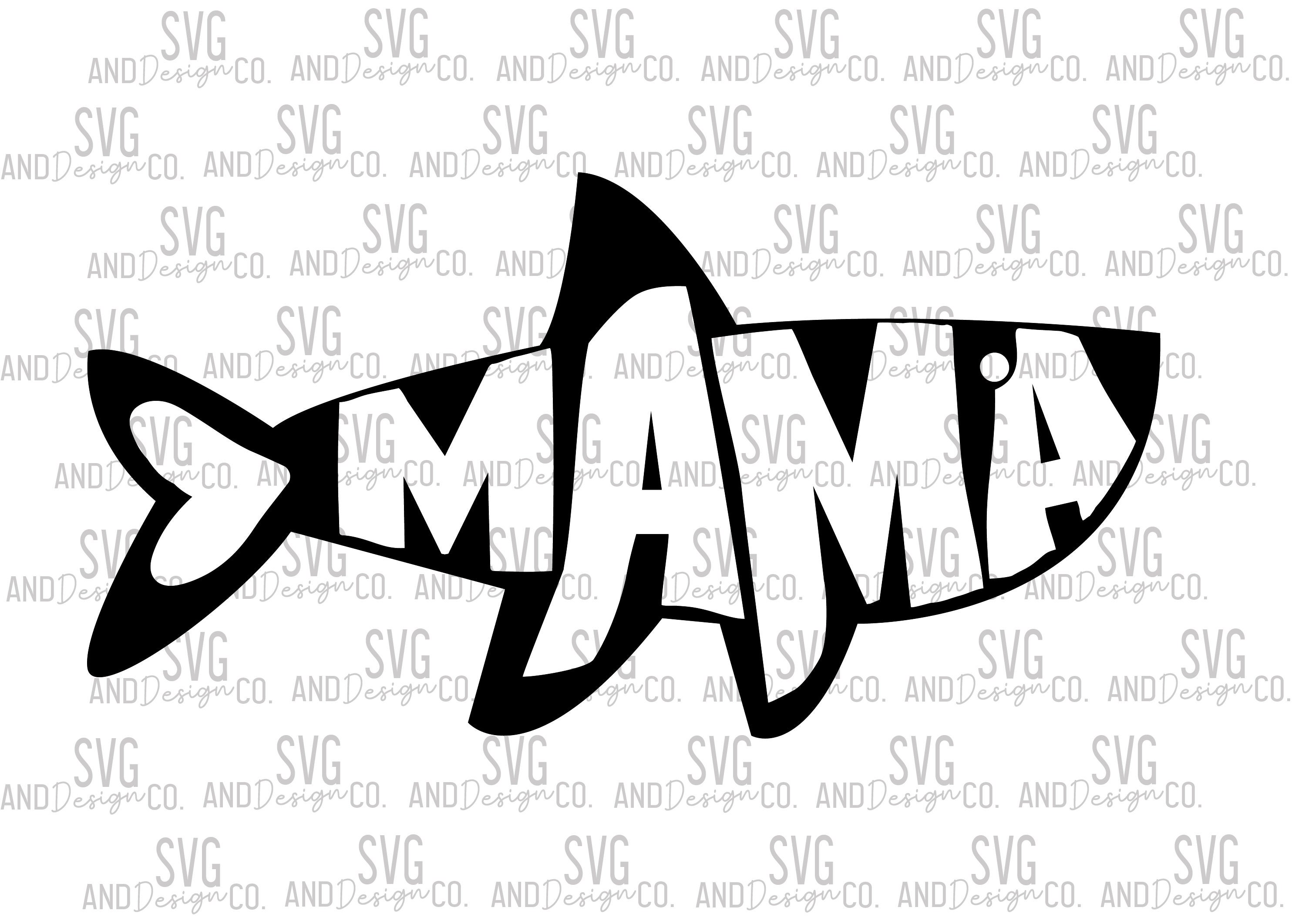 Mama Shark SVG | Shark SVG | Mama Shark | Happy Mothers Day SVG | Mama ...