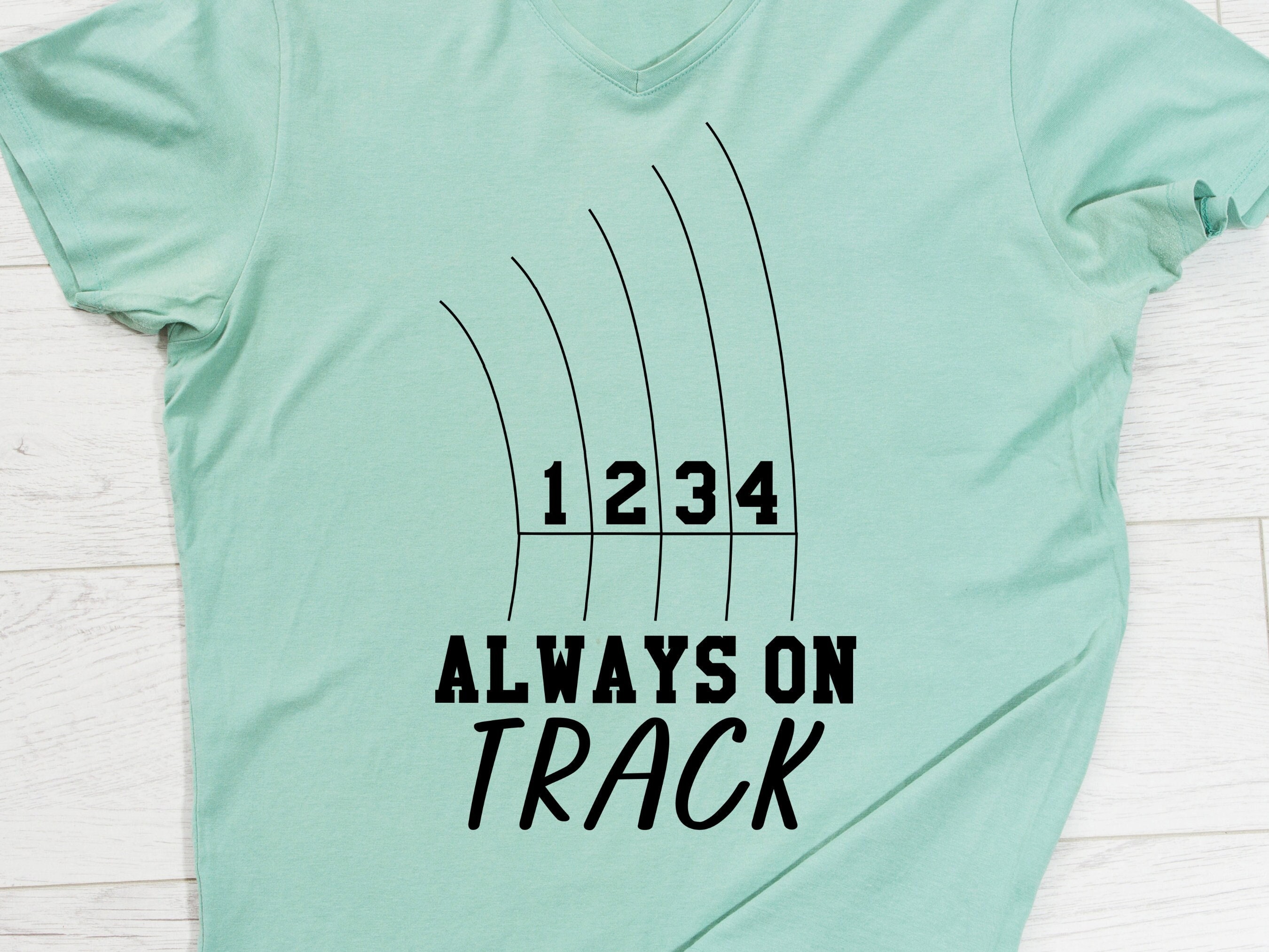Track and Field SVG Always on Track Runner SVG Coach SVG Track Svg ...