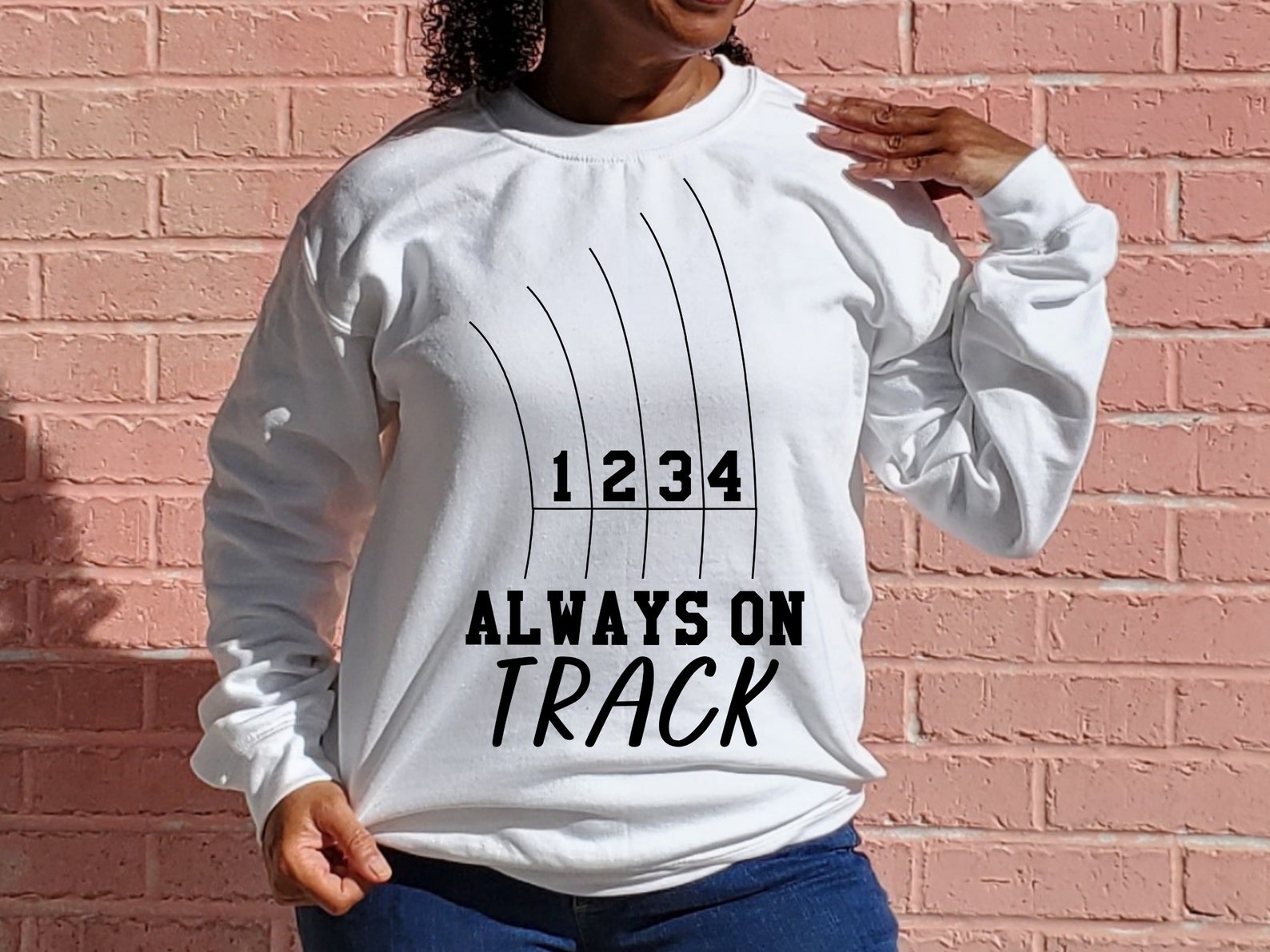 Track and Field SVG Always on Track Runner SVG Coach SVG Track Svg ...