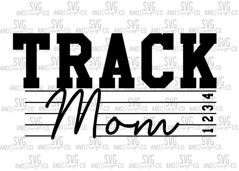 Track and Field SVG Track and Field Track Mom SVG Track - Etsy
