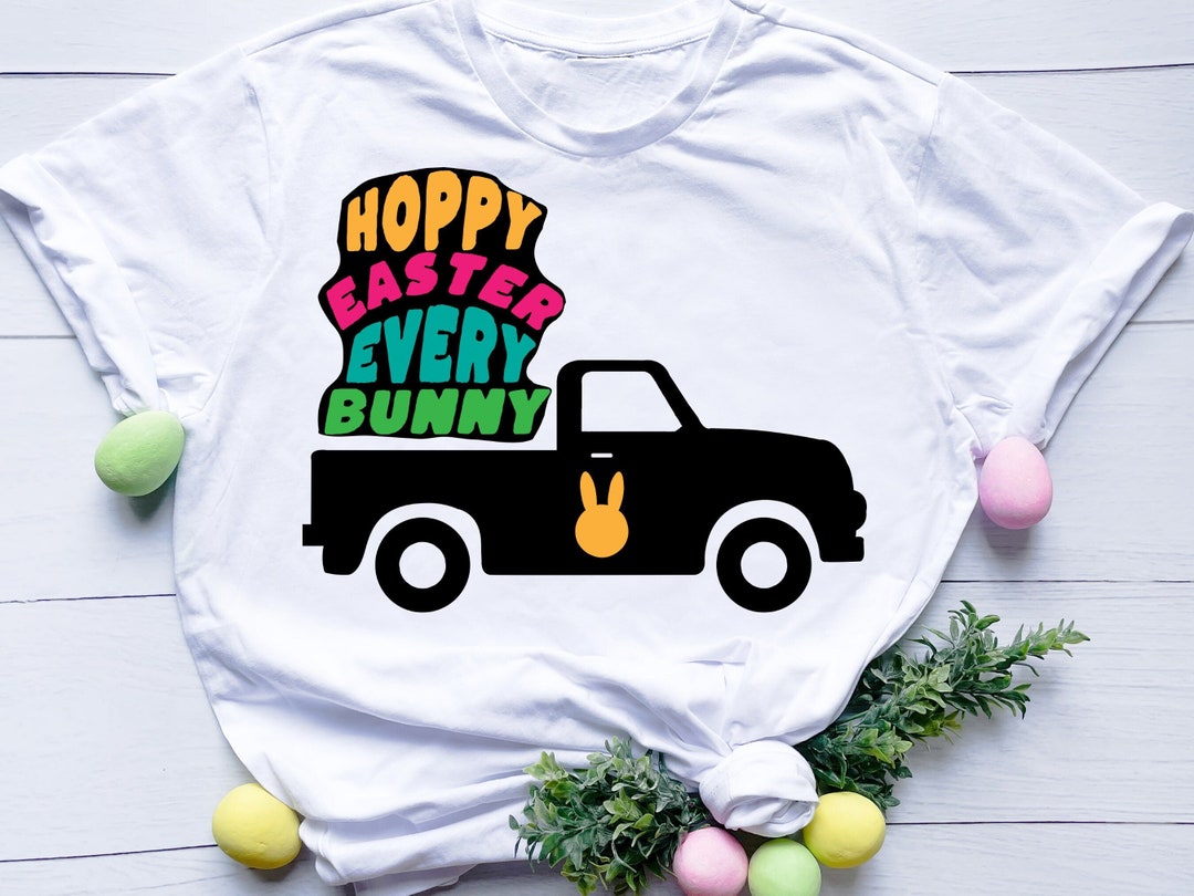 Easter Truck SVG | Happy Easter SVG | Hoppy Easter SVG | Easter Shirt ...