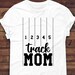 Track and Field SVG Track and Field Track Mom SVG Track - Etsy