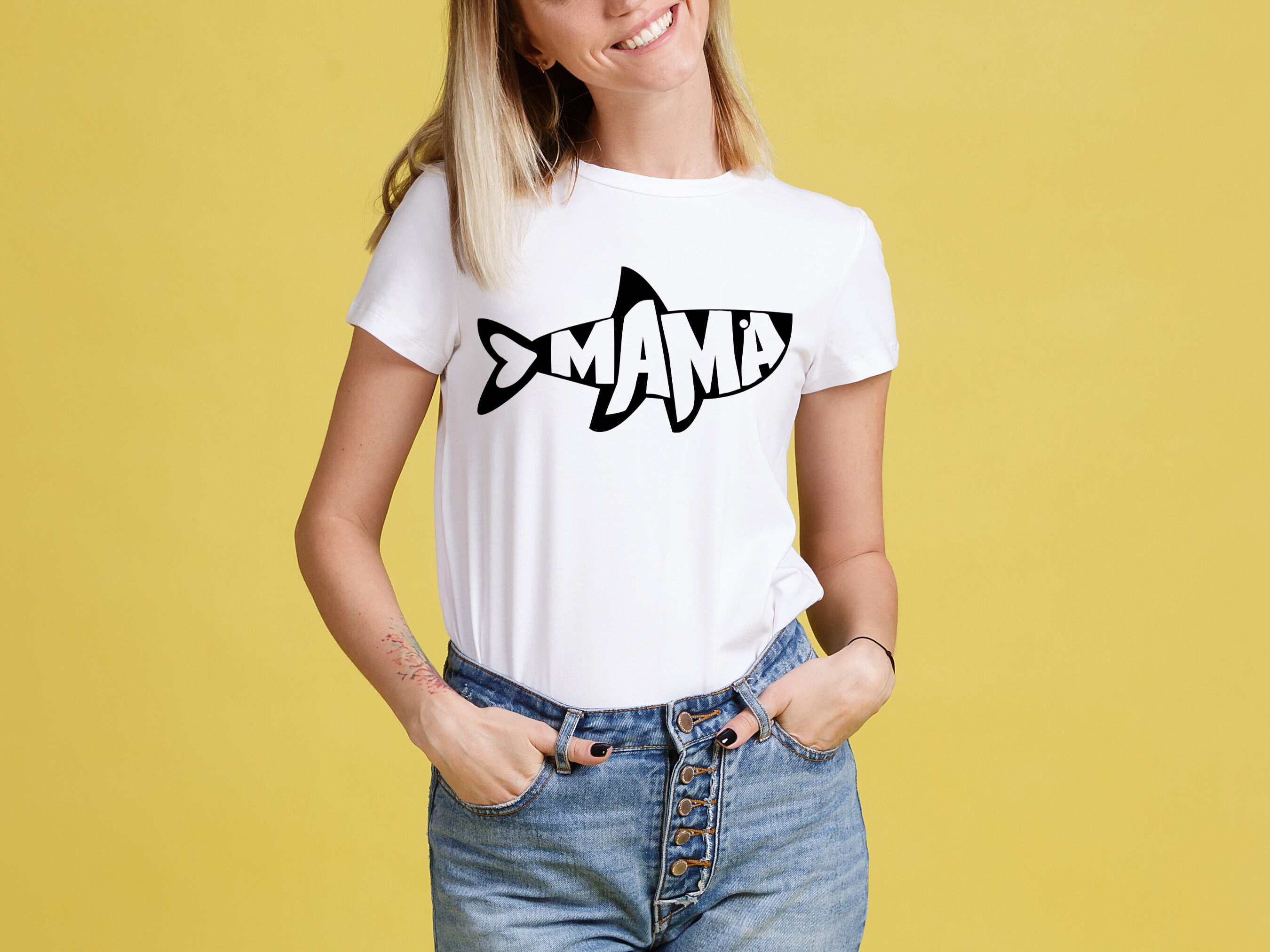 Mama Shark SVG Shark SVG Mama Shark Happy Mothers Day - Etsy