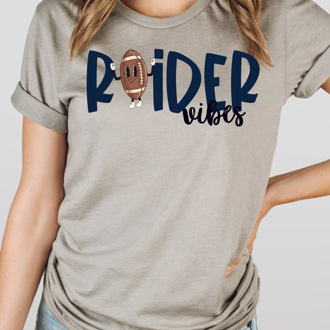 Custom Football Vibes Raider Digital Design, Sublimation Png, Tshirt ...