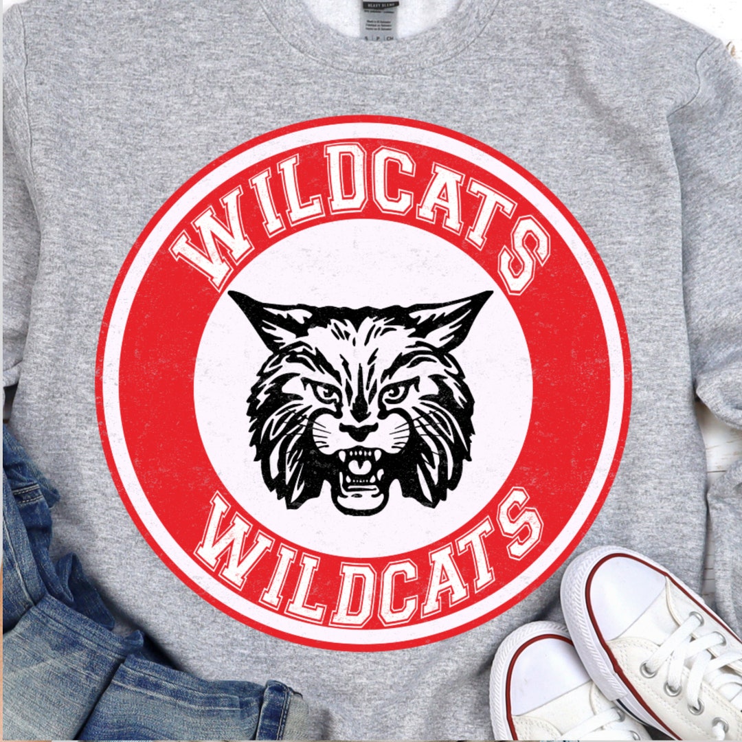 Wildcats Logo Red Digital Design, Sublimation Design, Sublimation Png ...