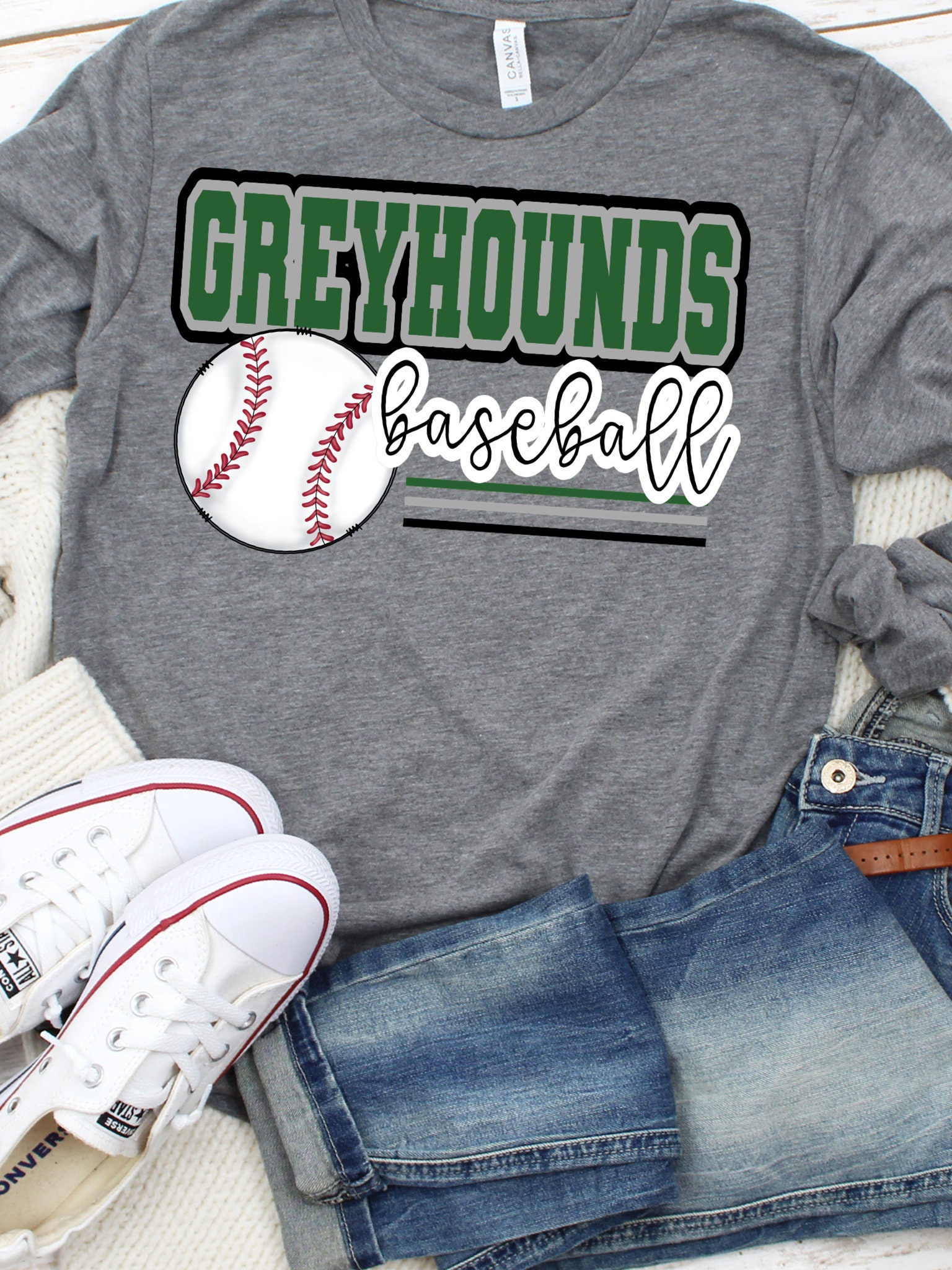 Greyhounds Softball Custom Mascot Digital Design, Sublimation Design ...
