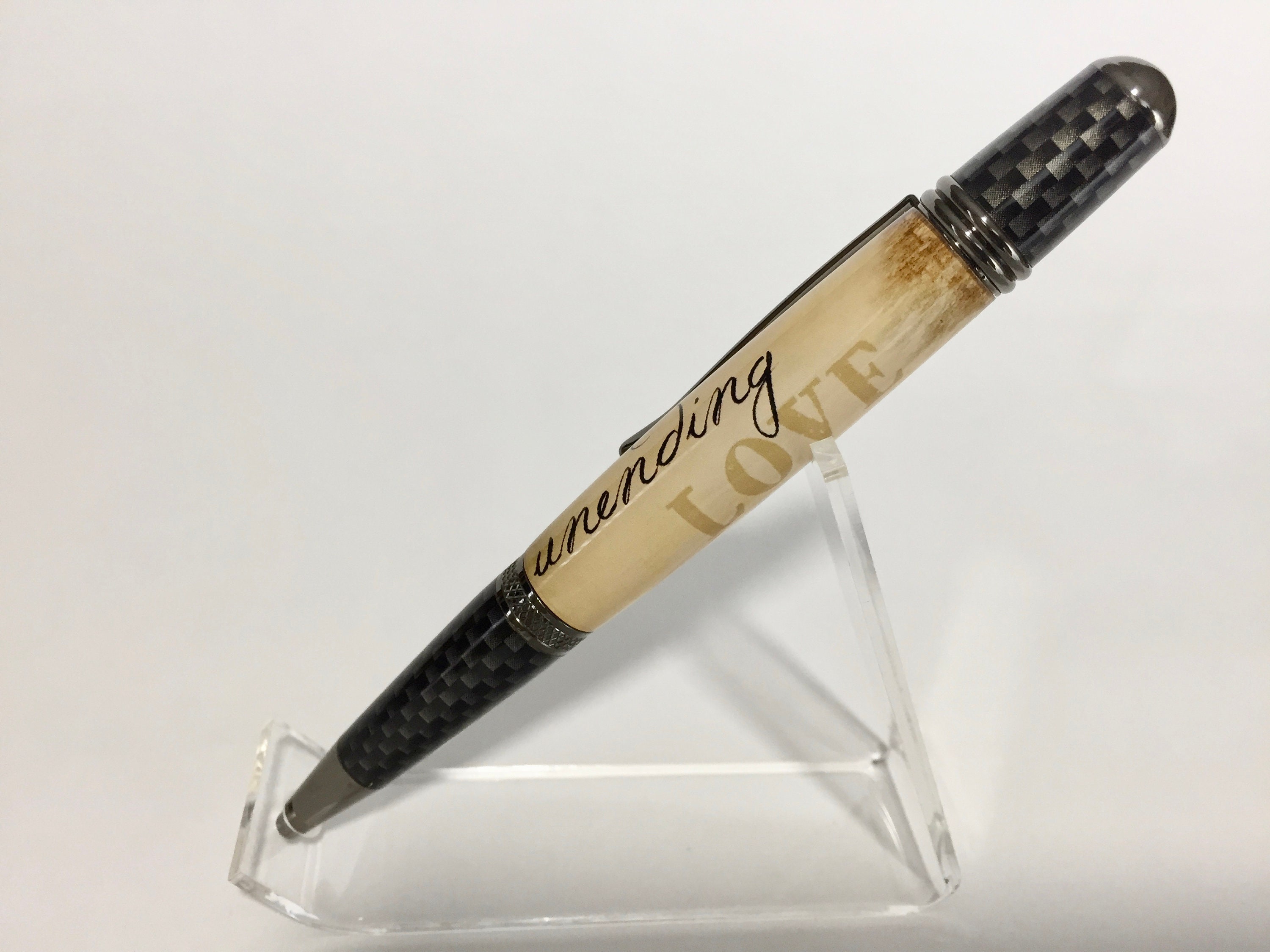Amazing Grace Ink Pen,acrylic Ink Pen With Carbon Fiber,twist Style ...