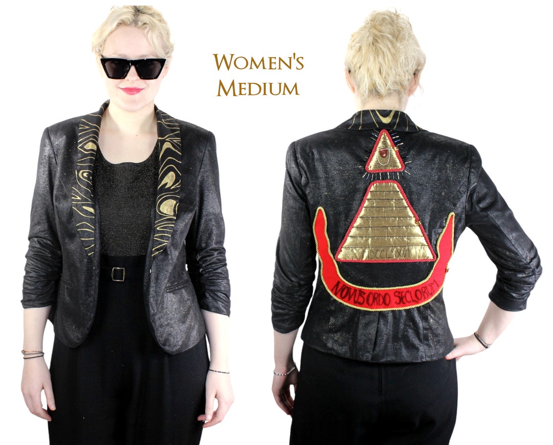Desperately Seeking 80s Pyramid Style Size Medium Black Glitter Susan ...