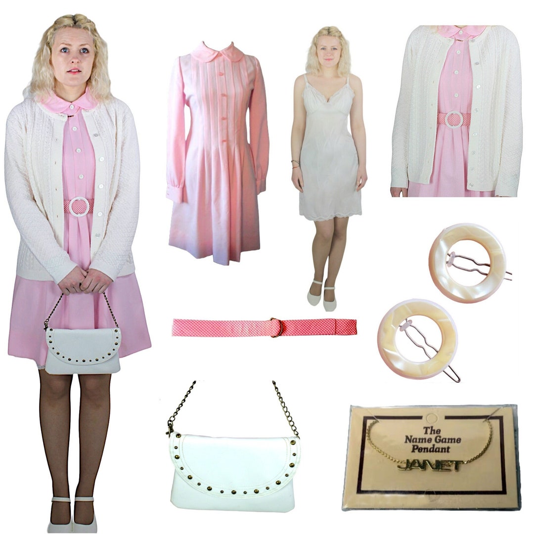 Rocky Janet Costume Cosplay 7 Piece Woman's Costume Collection 70s ...