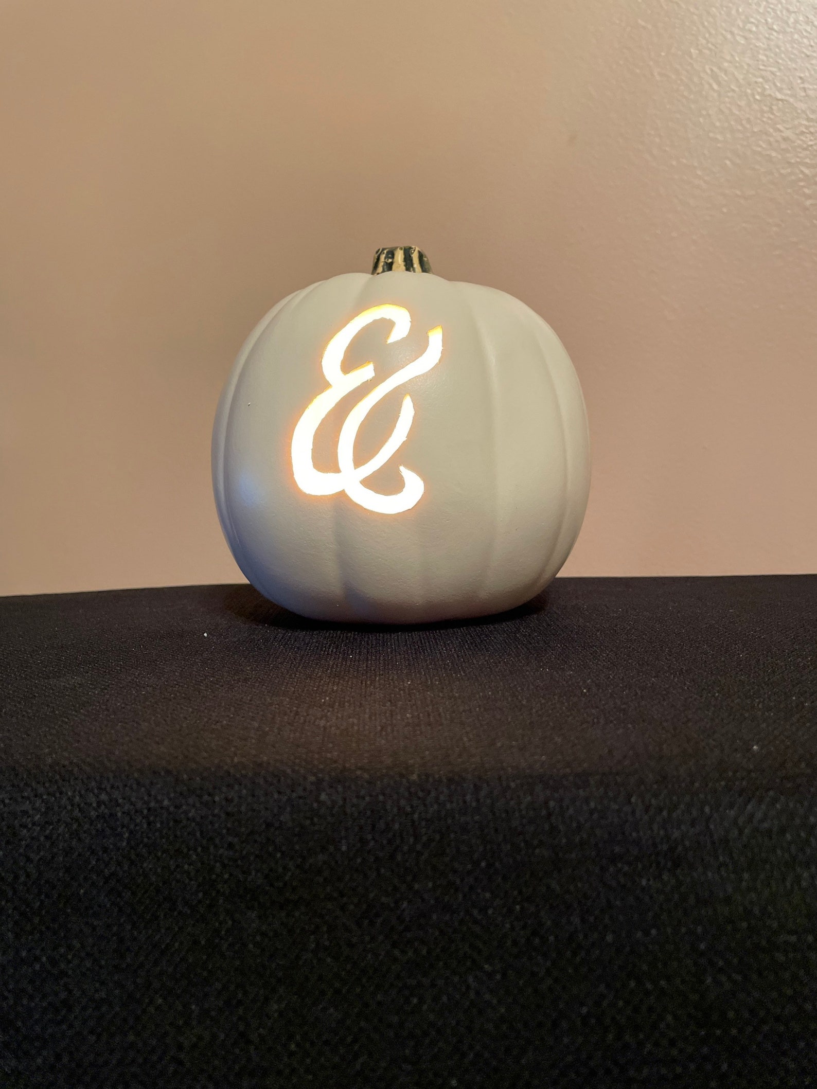 Mr. & Mrs. Carved Out on (3) Pumpkins - Etsy