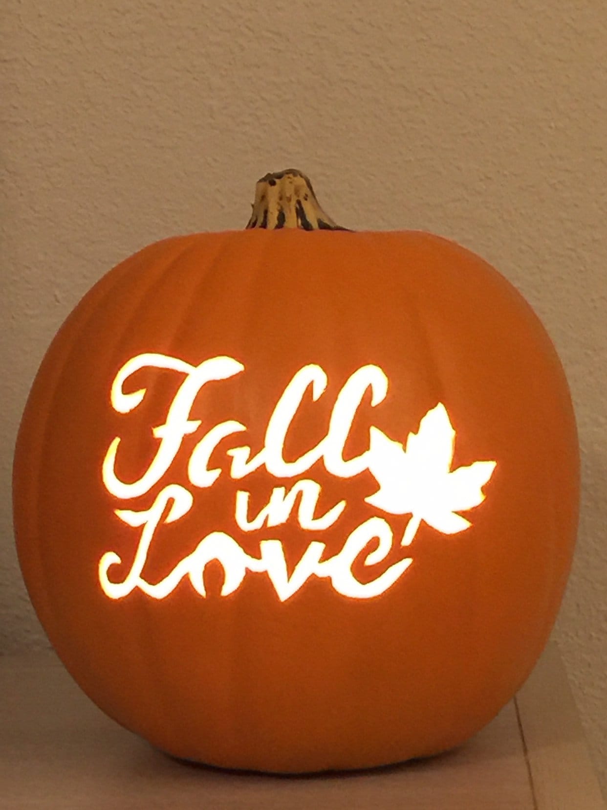 9" Fall in Love Foam Pumpkin Comes in Orange or Soft White Color ...