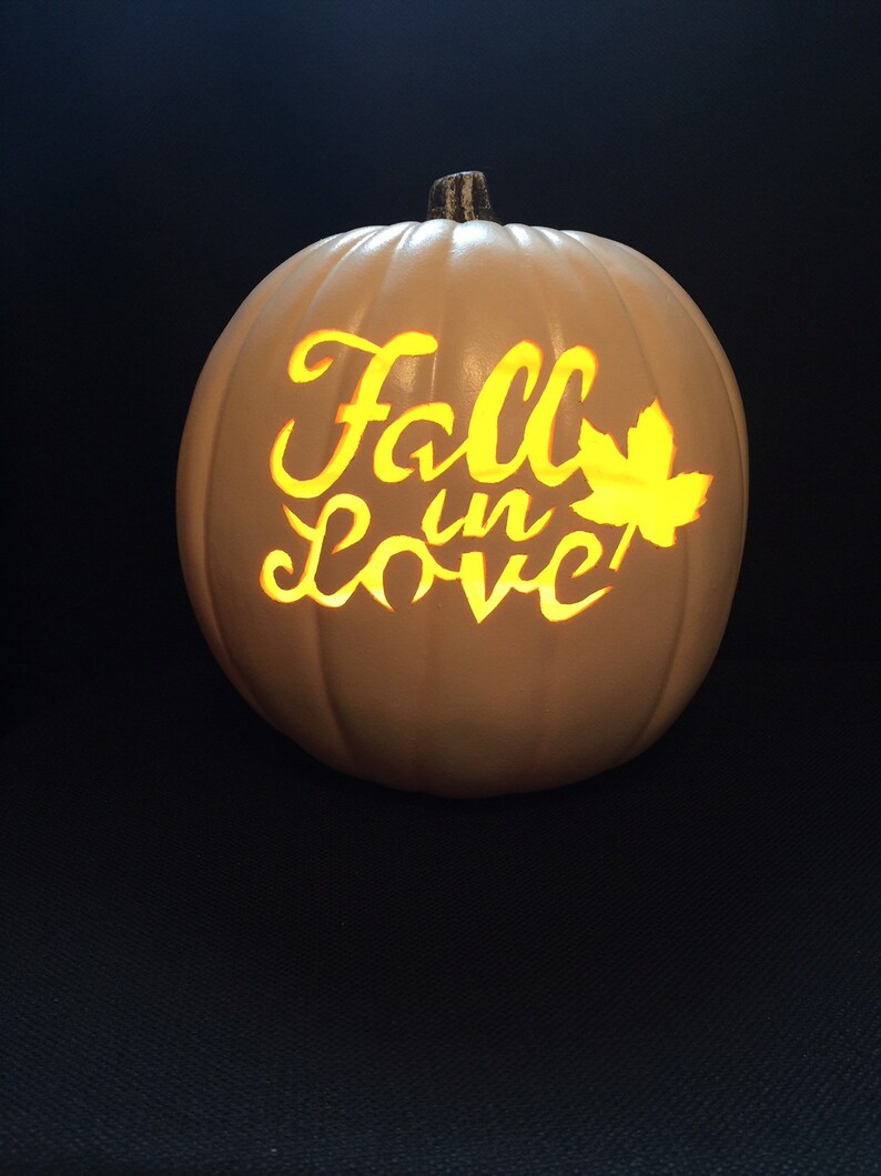 9" Fall in Love Foam Pumpkin Comes in Orange or Soft White Color ...
