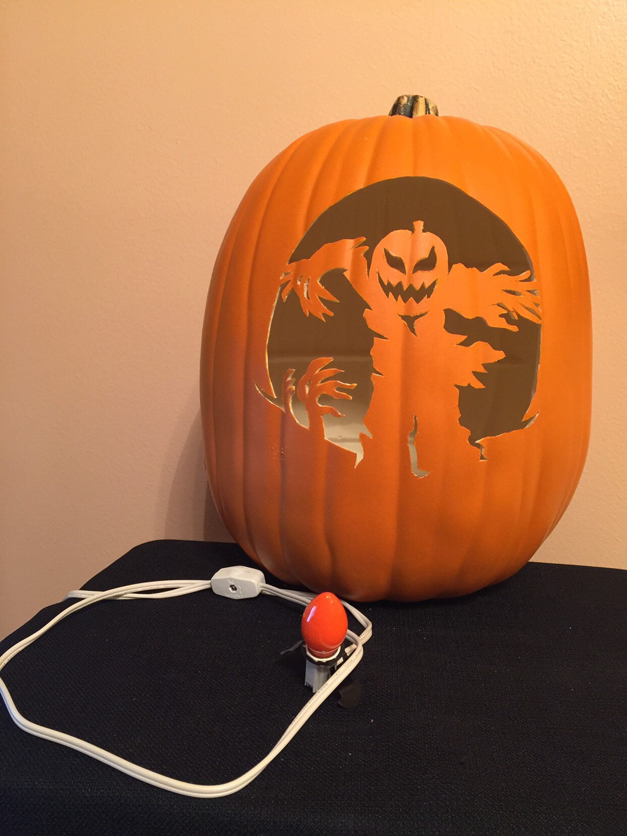 Scarecrow Pumpkin Carving