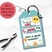 Less Teaching, More Beaching Printable Gift Tag End of School Year ...