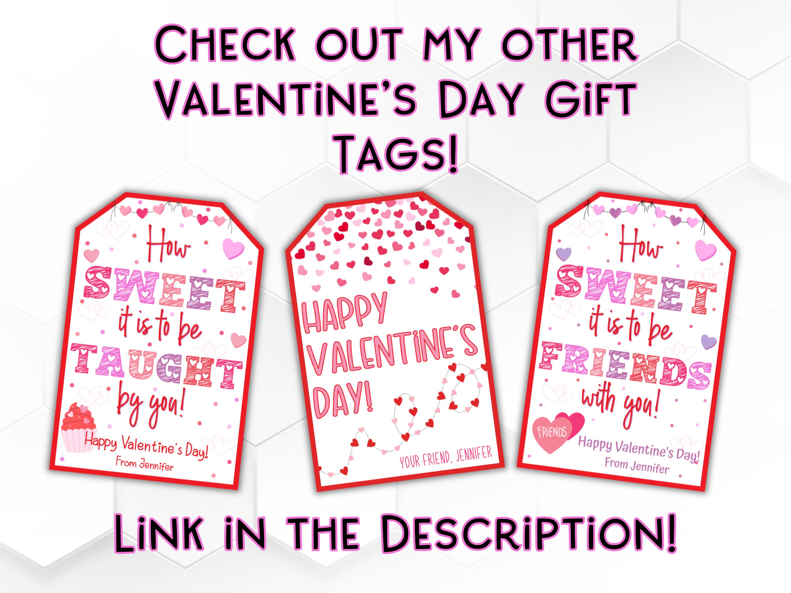 Editable and Printable Just a Little Treat for Someone so Sweet ...