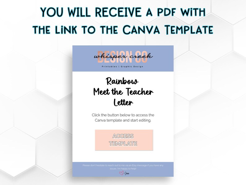 Editable Welcome Back Teacher Introduction Letter Canva Template ...