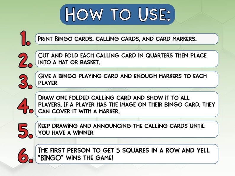Camping Bingo Game: 35 Printable Cards, Family Fun (instant Download ...