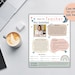Editable Meet the Teacher Letter: Boho Canva Template (digital Download ...