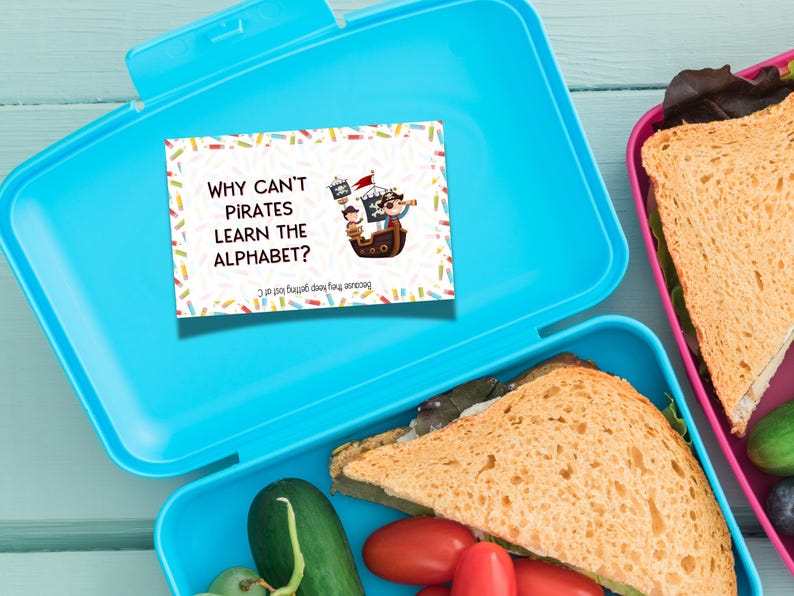 32 Funny Back-to-school Lunch Box Notes With Jokes Printable School ...
