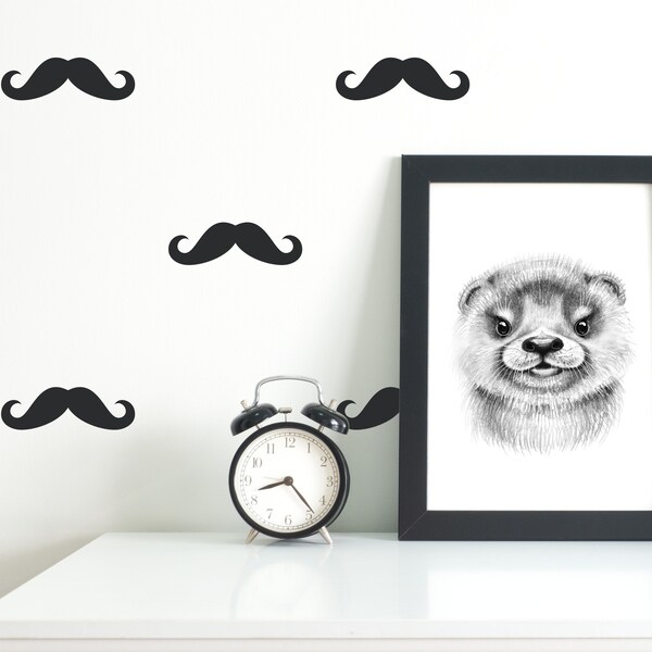 Mustache Nursery - Etsy